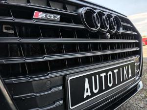 Black Audi SQ7 2017 in Siauliai, with an engine capacity of 3.96 L and mileage of 320 thousand km for 25500 €, photo 14 on AUTOMOTO.COM.LV