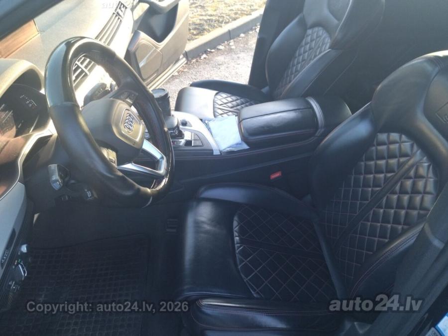 Melns Audi SQ7 2017 Tallina, ar dzinēja tilpumu 4.00 L un nobraukumu 350 tūkst. km par 20000 €, foto 1 vietnē AUTOMOTO.COM.LV