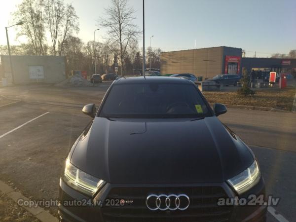 Audi SQ7 2017 Tallina vietnē Melns Audi SQ7 2017 Tallina, ar dzinēja tilpumu 4.00 L un nobraukumu 350 tūkst. km par 20000 €, foto 8 vietnē AUTOMOTO.COM.LV