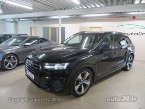 Melns Audi SQ7 2018 Tallina, ar dzinēja tilpumu 4.00 L un nobraukumu 196 tūkst. km par 36000 €, foto  vietnē AUTOMOTO.COM.LV