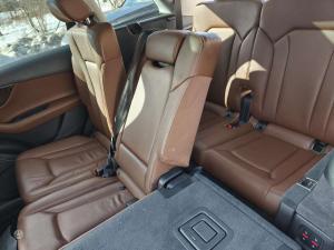 Black Audi SQ7 2018 in Siauliai, with an engine capacity of 0.30 L and mileage of 186 thousand km for 22900 €, photo 13 on AUTOMOTO.COM.LV