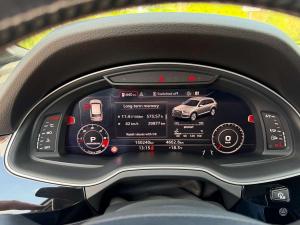 Black Audi SQ7 2018 in Kaunas, with an engine capacity of 3.96 L and mileage of 158 thousand km for 31900 €, photo 23 on AUTOMOTO.COM.LV