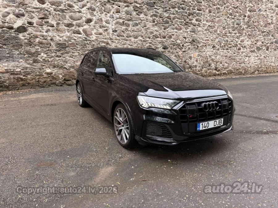 Melns Audi SQ7 2020 Tallina, ar dzinēja tilpumu 4.00 L un nobraukumu 146 tūkst. km par 75392 €, foto 3 vietnē AUTOMOTO.COM.LV