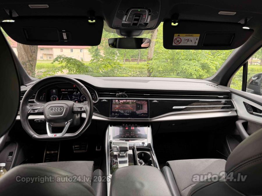 Melns Audi SQ7 2020 Tallina, ar dzinēja tilpumu 4.00 L un nobraukumu 146 tūkst. km par 75392 €, foto 6 vietnē AUTOMOTO.COM.LV