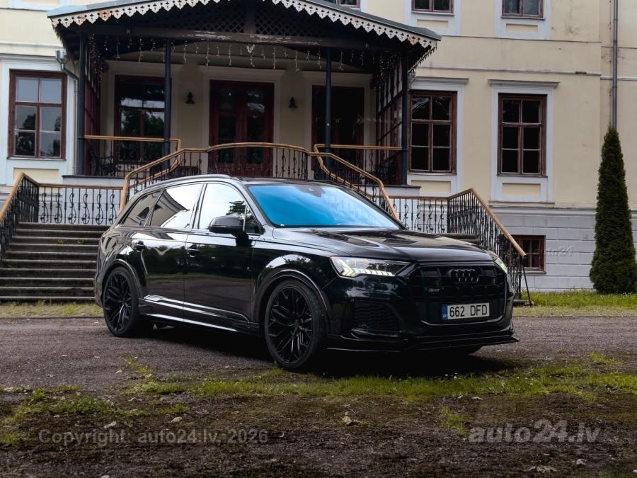 Черный Ауди SQ7 2020 в Вильянди, объемом двигателя 4.00 л и пробегом 200 тыс. км за 59999 €, фото 1 на AUTOMOTO.COM.LV