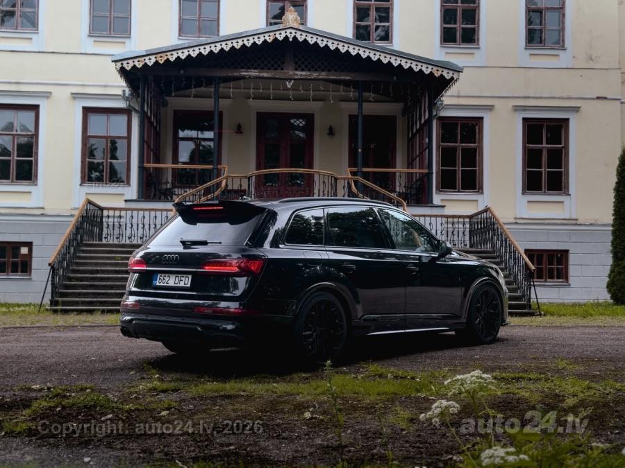 Черный Ауди SQ7 2020 в Вильянди, объемом двигателя 4.00 л и пробегом 200 тыс. км за 59999 €, фото 3 на AUTOMOTO.COM.LV