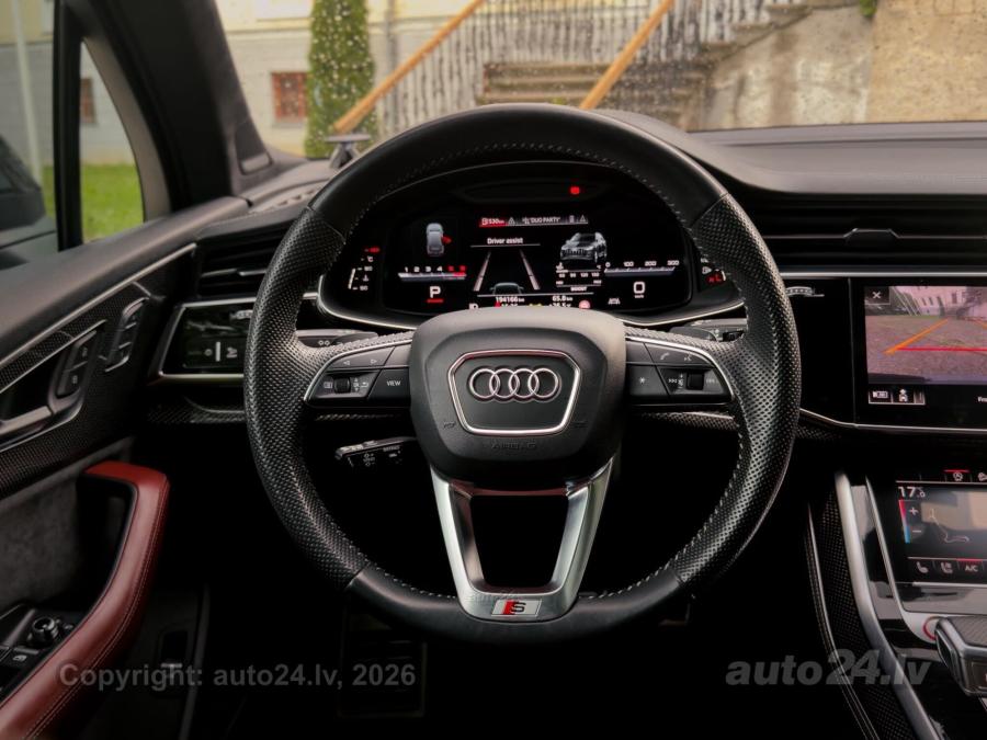 Черный Ауди SQ7 2020 в Вильянди, объемом двигателя 4.00 л и пробегом 200 тыс. км за 59999 €, фото 7 на AUTOMOTO.COM.LV
