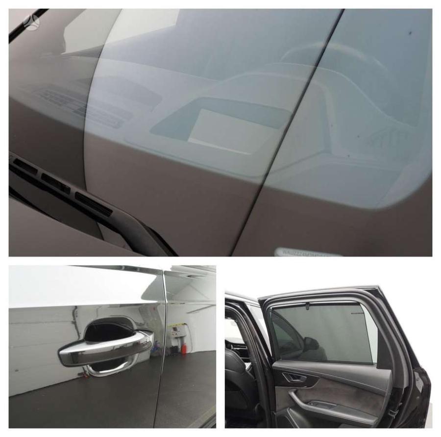 Black Audi SQ7 2021 in Vilnius, with an engine capacity of 4.00 L and mileage of 138 thousand km for 59000 €, photo 10 on AUTOMOTO.COM.LV