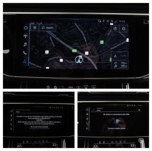 Black Audi SQ7 2021 in Vilnius, with an engine capacity of 4.00 L and mileage of 138 thousand km for 59000 €, photo 23 on AUTOMOTO.COM.LV