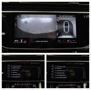 Black Audi SQ7 2021 in Vilnius, with an engine capacity of 4.00 L and mileage of 138 thousand km for 59000 €, photo 28 on AUTOMOTO.COM.LV