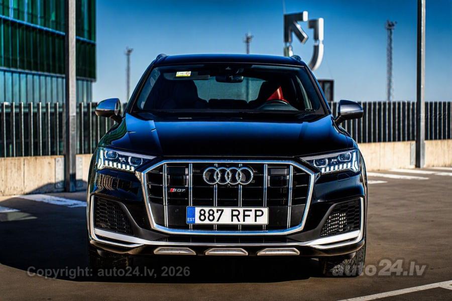 Melns Audi SQ7 2021 Tallina, ar dzinēja tilpumu 4.00 L un nobraukumu 90 tūkst. km par 79000 €, foto 3 vietnē AUTOMOTO.COM.LV