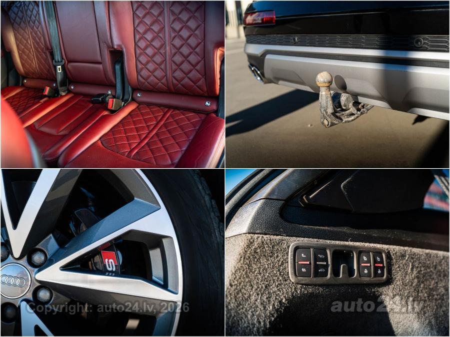 Melns Audi SQ7 2021 Tallina, ar dzinēja tilpumu 4.00 L un nobraukumu 90 tūkst. km par 79000 €, foto 16 vietnē AUTOMOTO.COM.LV