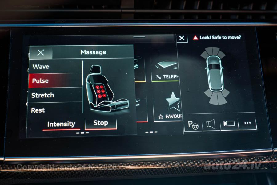 Melns Audi SQ7 2021 Tallina, ar dzinēja tilpumu 4.00 L un nobraukumu 90 tūkst. km par 79000 €, foto 19 vietnē AUTOMOTO.COM.LV