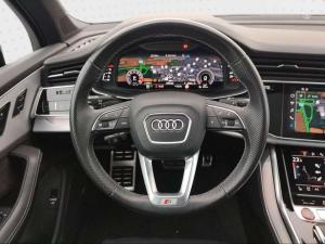 Black Audi SQ7 2022 in Vilnius, with an engine capacity of 4.00 L and mileage of 108 thousand km for 67200 €, photo 6 on AUTOMOTO.COM.LV