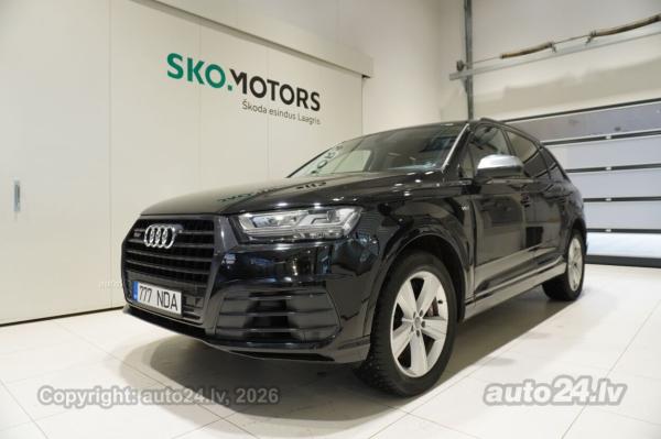 Melns Audi SQ7 2017 Tallina, ar dzinēja tilpumu 4.00 L un nobraukumu 209 tūkst. km par 23000 €, foto 1 vietnē AUTOMOTO.COM.LV