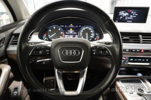 Black Audi SQ7 2017 in Tallinn, with an engine capacity of 4.00 L and mileage of 209 thousand km for 23000 €, photo 24 on AUTOMOTO.COM.LV