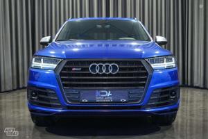 Zils Audi SQ7 2017 Marijampole, ar dzinēja tilpumu 4.00 L un nobraukumu 150 tūkst. km par 34450 €, foto 3 vietnē AUTOMOTO.COM.LV