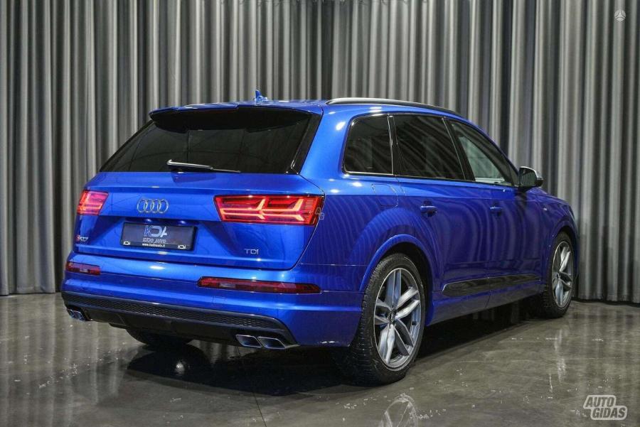 Zils Audi SQ7 2017 Marijampole, ar dzinēja tilpumu 4.00 L un nobraukumu 150 tūkst. km par 34450 €, foto 12 vietnē AUTOMOTO.COM.LV