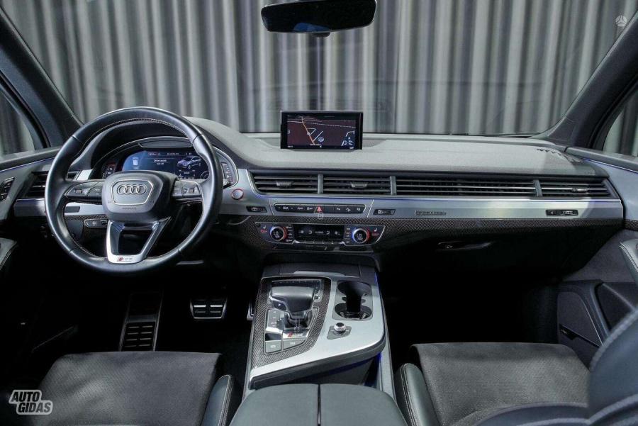 Zils Audi SQ7 2017 Marijampole, ar dzinēja tilpumu 4.00 L un nobraukumu 150 tūkst. km par 34450 €, foto 16 vietnē AUTOMOTO.COM.LV