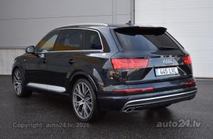 Синий Ауди SQ7 2017 в Таллин, объемом двигателя 4.00 л и пробегом 190 тыс. км за 33950 €, фото 4 на AUTOMOTO.COM.LV