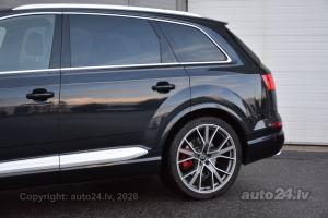 Синий Ауди SQ7 2017 в Таллин, объемом двигателя 4.00 л и пробегом 190 тыс. км за 33950 €, фото 5 на AUTOMOTO.COM.LV
