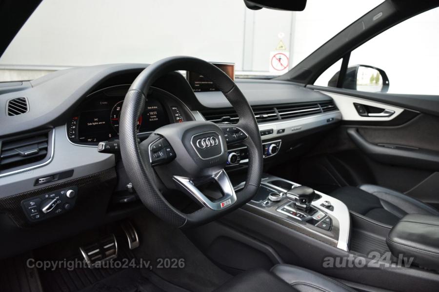 Синий Ауди SQ7 2017 в Таллин, объемом двигателя 4.00 л и пробегом 190 тыс. км за 33950 €, фото 9 на AUTOMOTO.COM.LV
