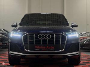 Zils Audi SQ7 2020 Viļņa, ar dzinēja tilpumu 3.96 L un nobraukumu 100 tūkst. km par 57990 €, foto 2 vietnē AUTOMOTO.COM.LV