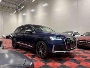 Zils Audi SQ7 2020 Viļņa, ar dzinēja tilpumu 3.96 L un nobraukumu 100 tūkst. km par 57990 €, foto 3 vietnē AUTOMOTO.COM.LV