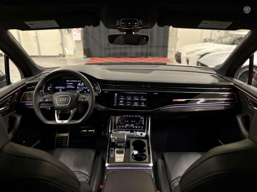 Zils Audi SQ7 2020 Viļņa, ar dzinēja tilpumu 3.96 L un nobraukumu 100 tūkst. km par 57990 €, foto 19 vietnē AUTOMOTO.COM.LV