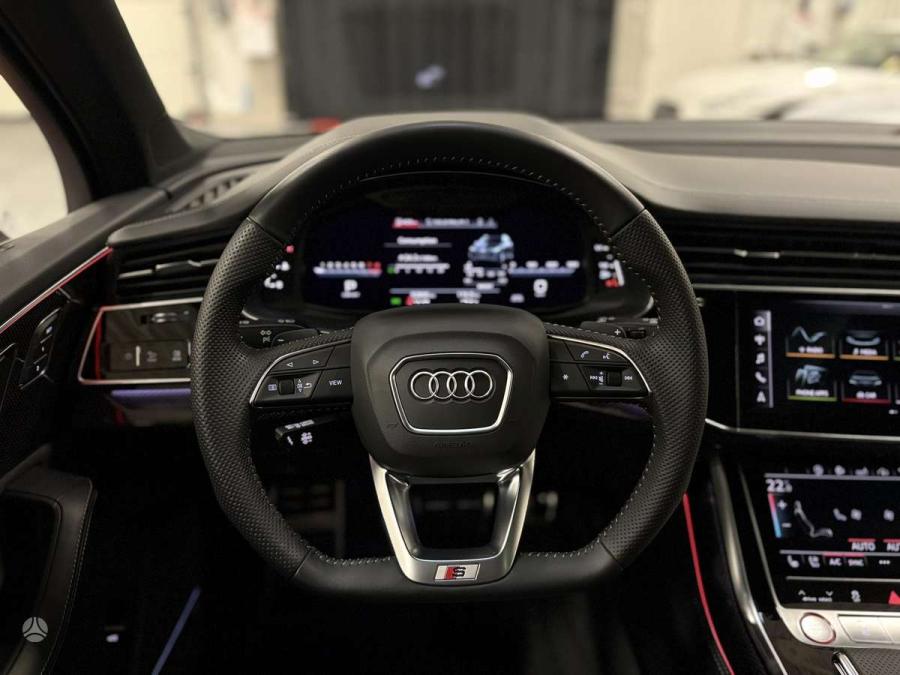 Zils Audi SQ7 2020 Viļņa, ar dzinēja tilpumu 3.96 L un nobraukumu 100 tūkst. km par 57990 €, foto 21 vietnē AUTOMOTO.COM.LV