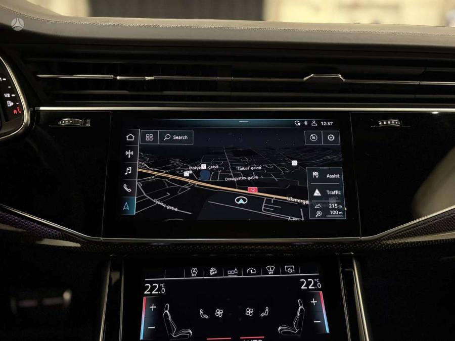Zils Audi SQ7 2020 Viļņa, ar dzinēja tilpumu 3.96 L un nobraukumu 100 tūkst. km par 57990 €, foto 29 vietnē AUTOMOTO.COM.LV