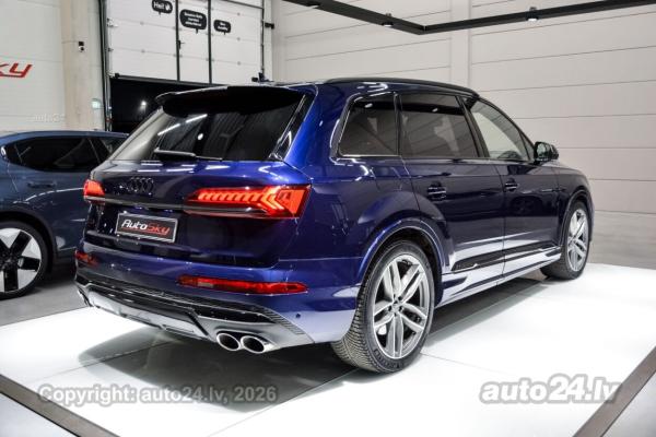 Zils Audi SQ7 2020 Tallina, ar dzinēja tilpumu 4.00 L un nobraukumu 135 tūkst. km par 69900 €, foto 4 vietnē AUTOMOTO.COM.LV