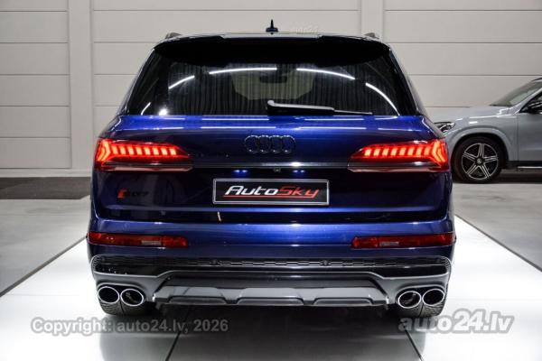 Zils Audi SQ7 2020 Tallina, ar dzinēja tilpumu 4.00 L un nobraukumu 135 tūkst. km par 69900 €, foto 5 vietnē AUTOMOTO.COM.LV