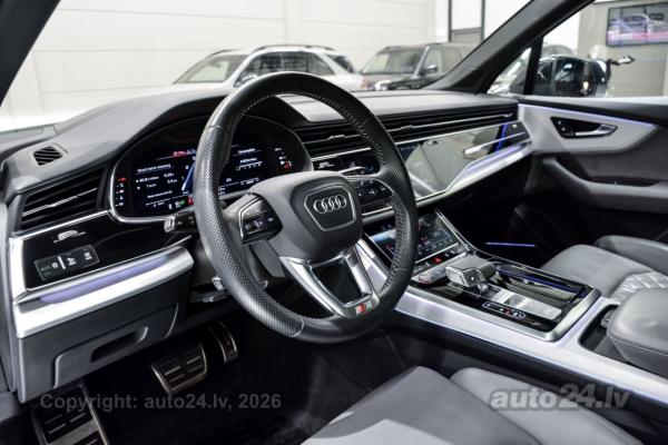 Zils Audi SQ7 2020 Tallina, ar dzinēja tilpumu 4.00 L un nobraukumu 135 tūkst. km par 69900 €, foto 7 vietnē AUTOMOTO.COM.LV
