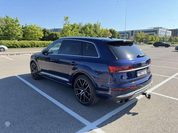 Синий Ауди SQ7 2020 в Вильнюс, объемом двигателя 3.96 л и пробегом 109 тыс. км за 52000 €, фото 6 на AUTOMOTO.COM.LV