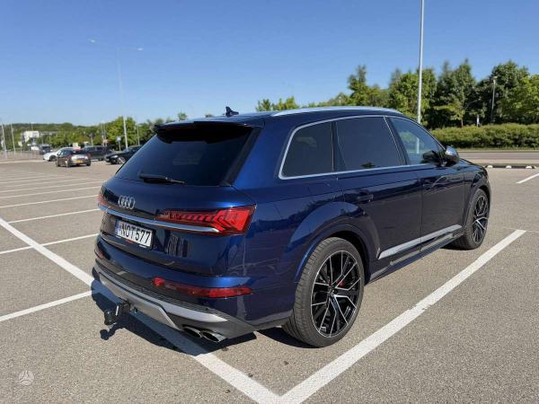 Синий Ауди SQ7 2020 в Вильнюс, объемом двигателя 3.96 л и пробегом 109 тыс. км за 52000 €, фото 8 на AUTOMOTO.COM.LV