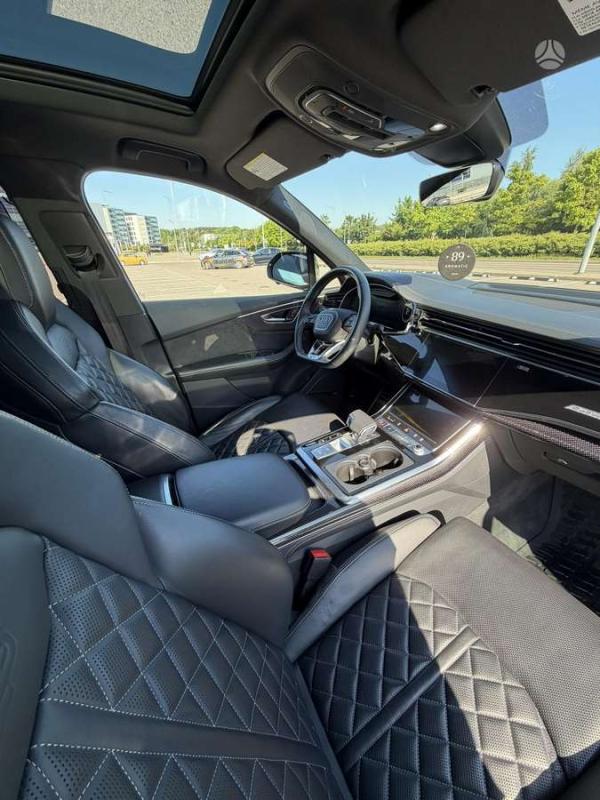 Синий Ауди SQ7 2020 в Вильнюс, объемом двигателя 3.96 л и пробегом 109 тыс. км за 52000 €, фото 9 на AUTOMOTO.COM.LV