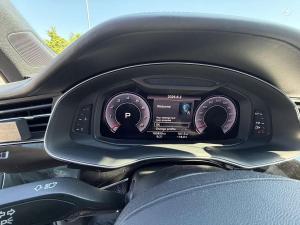 Blue Audi SQ7 2020 in Vilnius, with an engine capacity of 3.96 L and mileage of 109 thousand km for 52000 €, photo 17 on AUTOMOTO.COM.LV