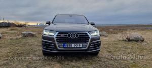 Audi SQ7 2017 in Tallinn, with an engine capacity of 4.00 L and mileage of 190 thousand km for 36500 €, photo 4 on AUTOMOTO.COM.LV