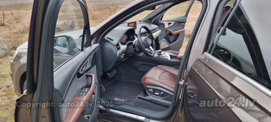 Audi SQ7 2017 in Tallinn, with an engine capacity of 4.00 L and mileage of 190 thousand km for 36500 €, photo 10 on AUTOMOTO.COM.LV