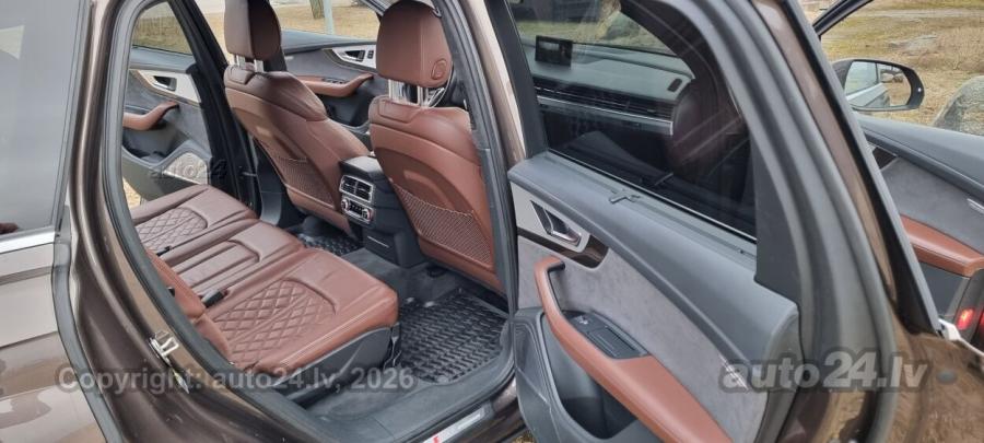 Audi SQ7 2017 in Tallinn, with an engine capacity of 4.00 L and mileage of 190 thousand km for 36500 €, photo 12 on AUTOMOTO.COM.LV