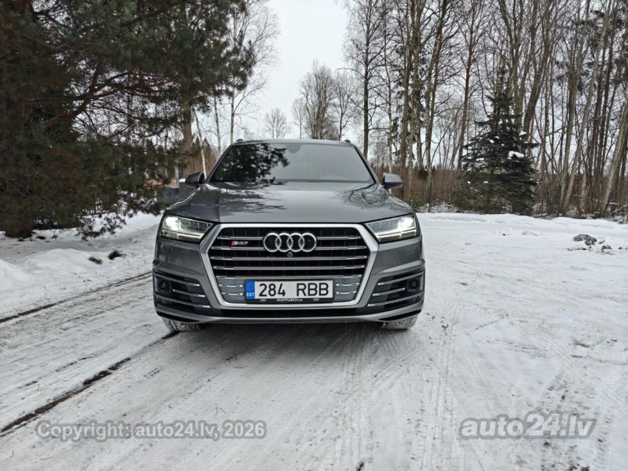 Серый Ауди SQ7 2016 в Тарту, объемом двигателя 4.00 л и пробегом 325 тыс. км за 23900 €, фото 4 на AUTOMOTO.COM.LV