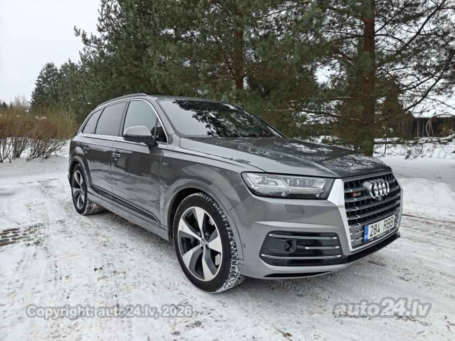 Серый Ауди SQ7 2016 в Тарту, объемом двигателя 4.00 л и пробегом 325 тыс. км за 23900 €, фото 6 на AUTOMOTO.COM.LV