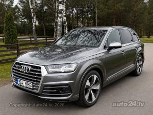 Серый Ауди SQ7 2016 в Рапла, объемом двигателя 4.00 л и пробегом 327 тыс. км за 23999 €, фото  на AUTOMOTO.COM.LV