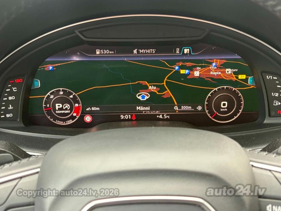 Pelēks Audi SQ7 2016 Tallina, ar dzinēja tilpumu 4.00 L un nobraukumu 338 tūkst. km par 24900 €, foto 20 vietnē AUTOMOTO.COM.LV