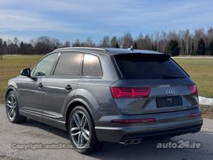 Grey Audi SQ7 2017 in Tartu, with an engine capacity of 4.00 L and mileage of 209 thousand km for 29900 €, photo 4 on AUTOMOTO.COM.LV