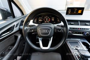Grey Audi SQ7 2017 in Tallinn, with an engine capacity of 4.00 L and mileage of 211 thousand km for 36900 €, photo 10 on AUTOMOTO.COM.LV