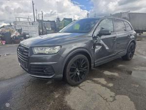 Pelēks Audi SQ7 2017 Šilalė, ar dzinēja tilpumu 3.96 L un nobraukumu 217 tūkst. km par 23500 €, foto 7 vietnē AUTOMOTO.COM.LV