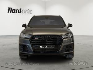 Grey Audi SQ7 2017 in Tallinn, with an engine capacity of 4.00 L and mileage of 219 thousand km for 30900 €, photo 4 on AUTOMOTO.COM.LV