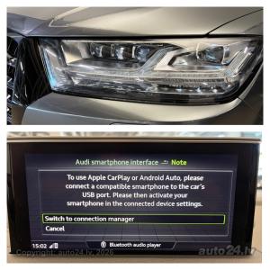 Grey Audi SQ7 2017 in Tallinn, with an engine capacity of 4.00 L and mileage of 219 thousand km for 30900 €, photo 12 on AUTOMOTO.COM.LV